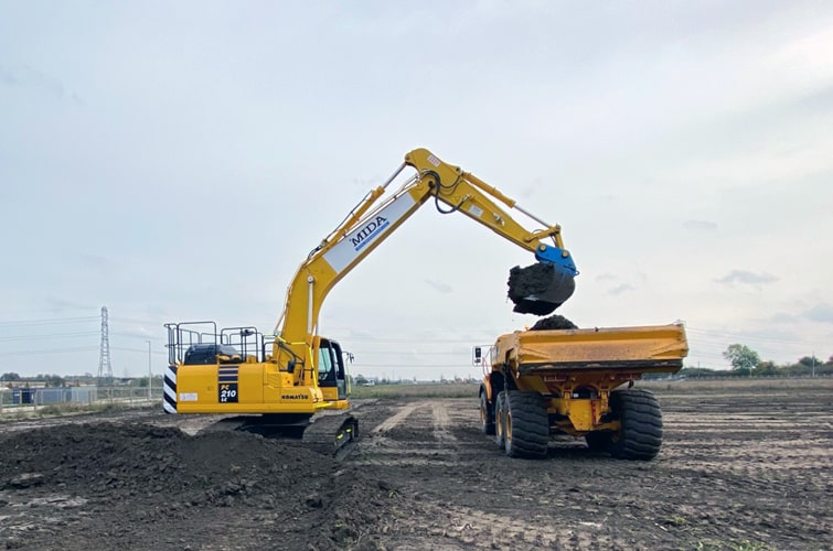 Earthworks & Enabling Works - MIDA Civil Engineering LTD